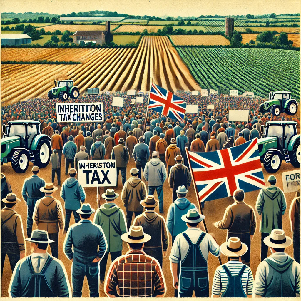 Thousands Rally Against Proposed Inheritance Tax Changes: A Farmer's P ...