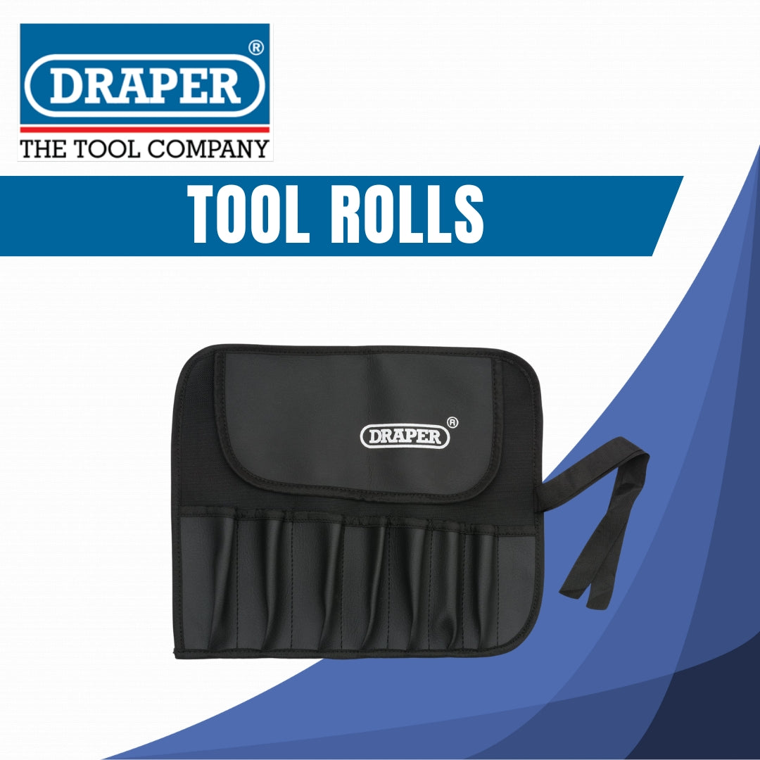 Compact Draper Tool Rolls: Portable Storage for Craftsmen & Mechanics ...