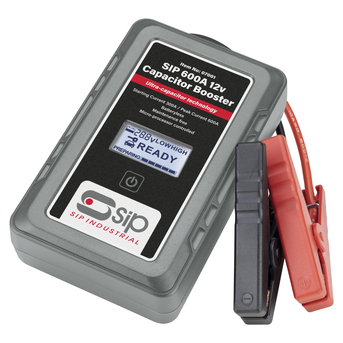 SIP 600A 12v Capacitor Booster | Compact Jump Starter | IP-07001 ...