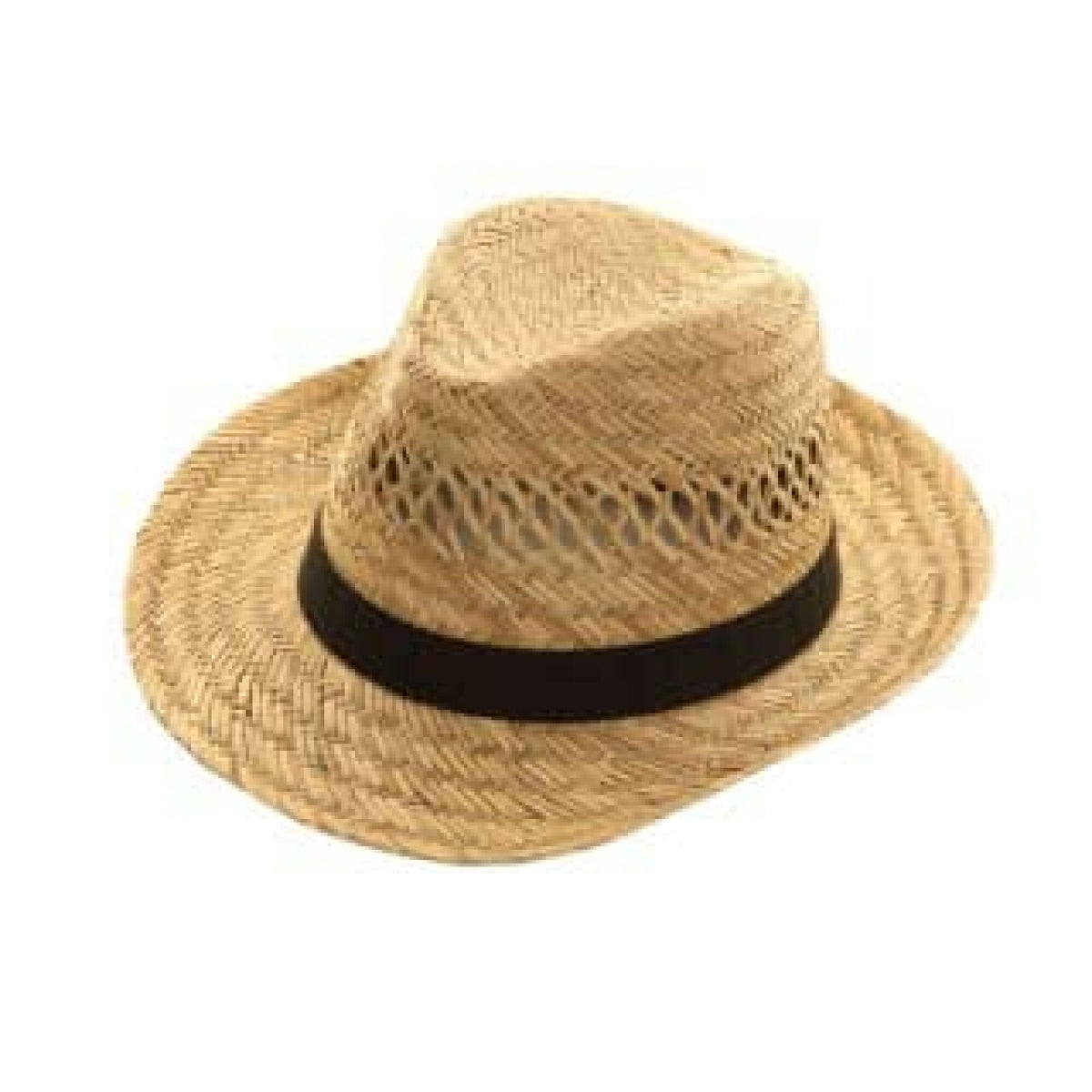 Men's Fedora Straw Hat – 100% Straw, Lightweight & Breathable | Natura ...