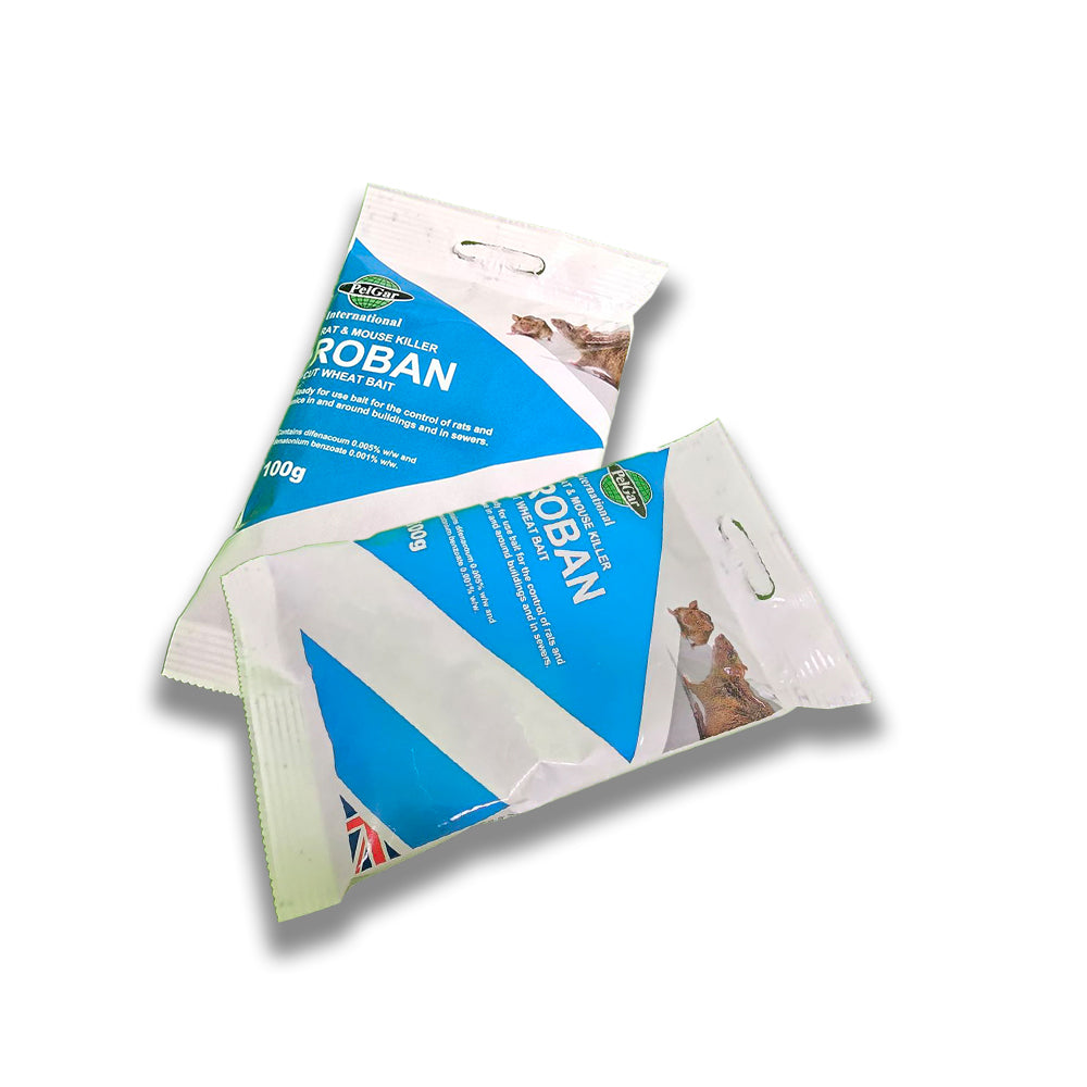 Roban Cut Wheat Bait – 100g | Effective Rodent Control | MS-79041S ...