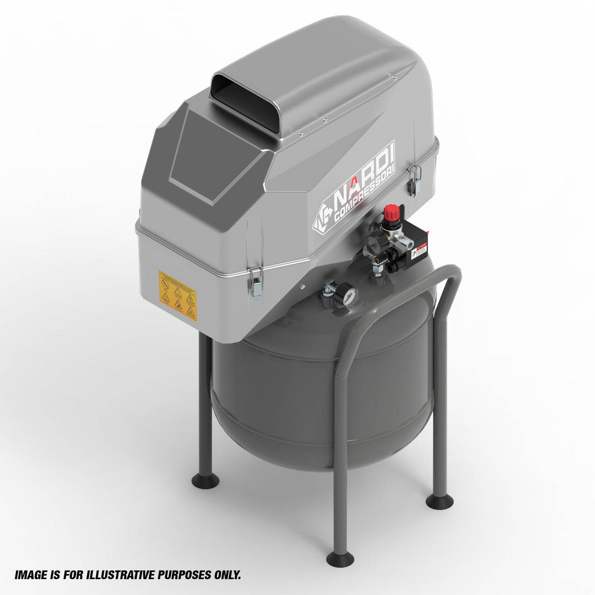 NARDI EXTREME 2 200HP 50ltr Silenced Compressor – Oil-Free, Italian ...
