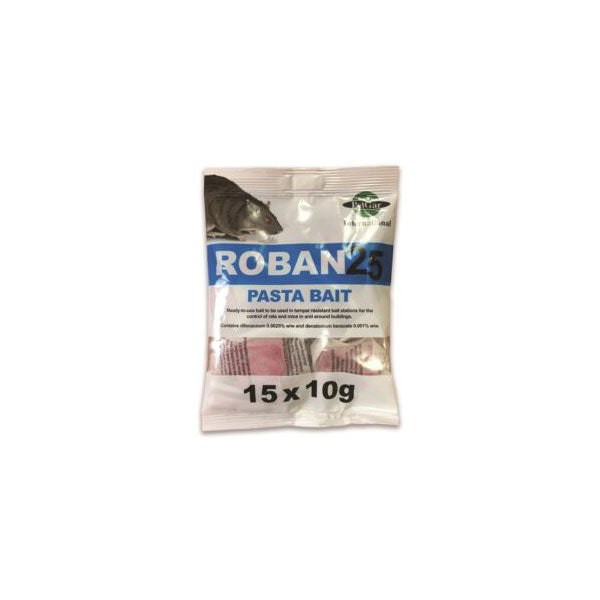 Roban 25 Pasta Bait – 150g Pack | High-Palatability Rodent Control | R ...