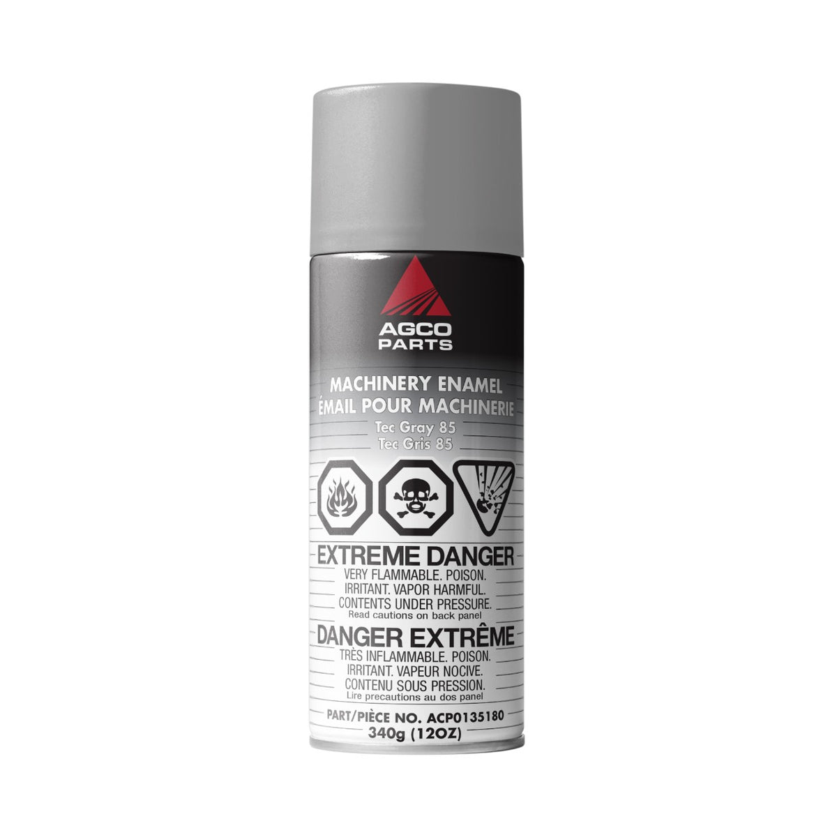 AGCO | Tec Gray 85 Paint, Aerosol - Acp0135180 – Farming Parts