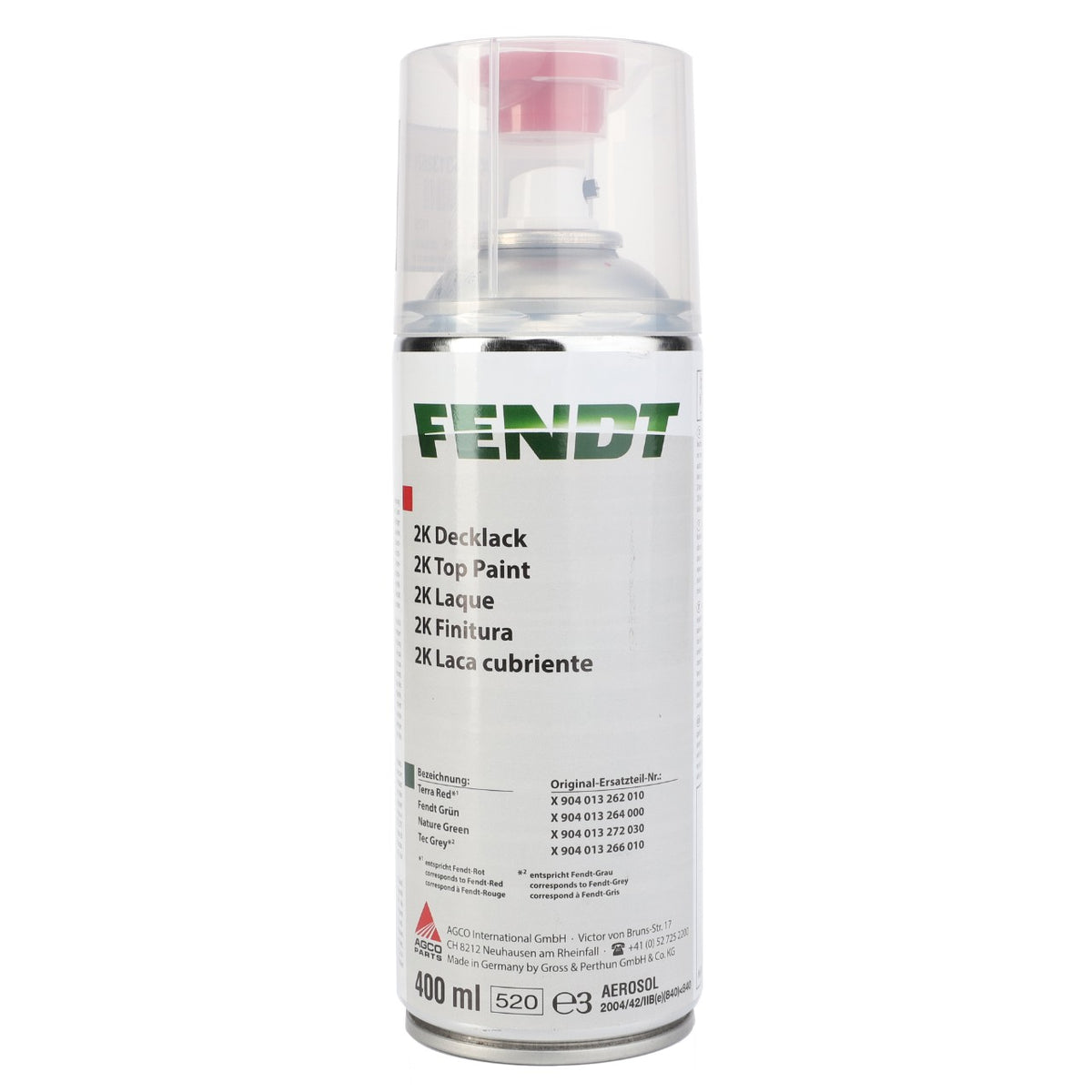 AGCO | Fendt Terra Red 2K - 400Ml | AG-X904013262010 – Farming Parts