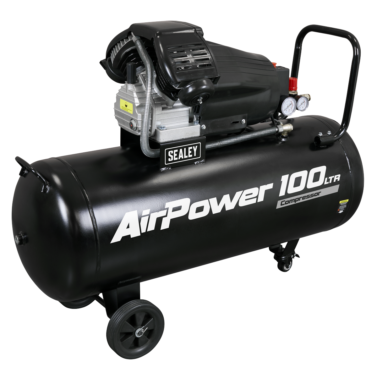 Sealey | 100L V-Twin Direct Drive Air Compressor 3hp - SAC10030VA ...