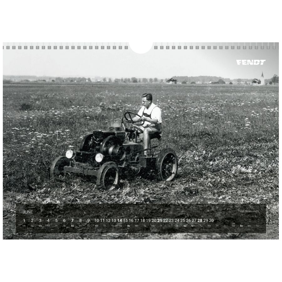 Fendt Oldtimer Tractor Calendar 2026 Limited Edition Collectible | X99 ...