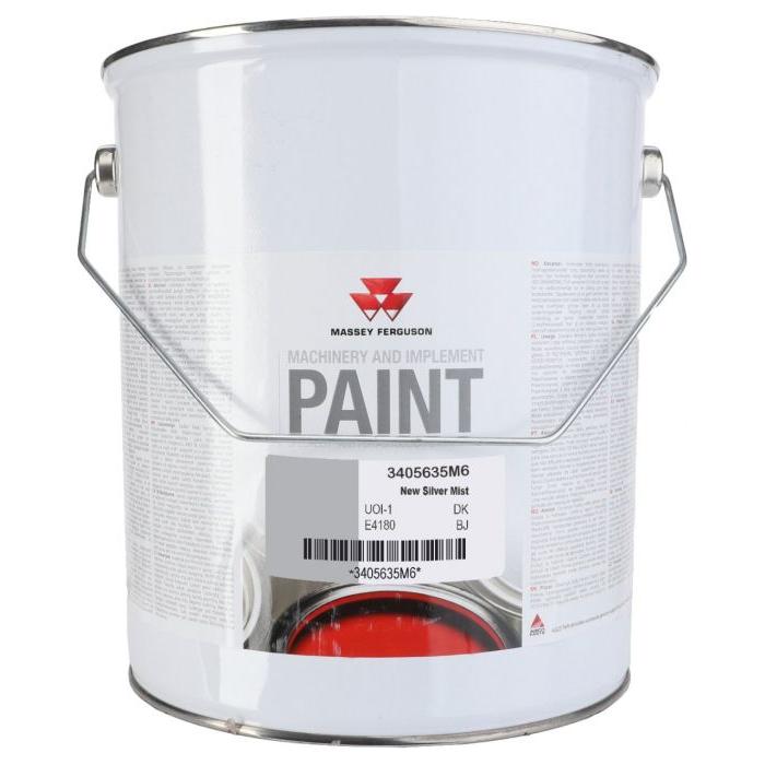 Massey Ferguson New Silvermist Paint 5lts - 3405635M6 | OEM | Massey ...
